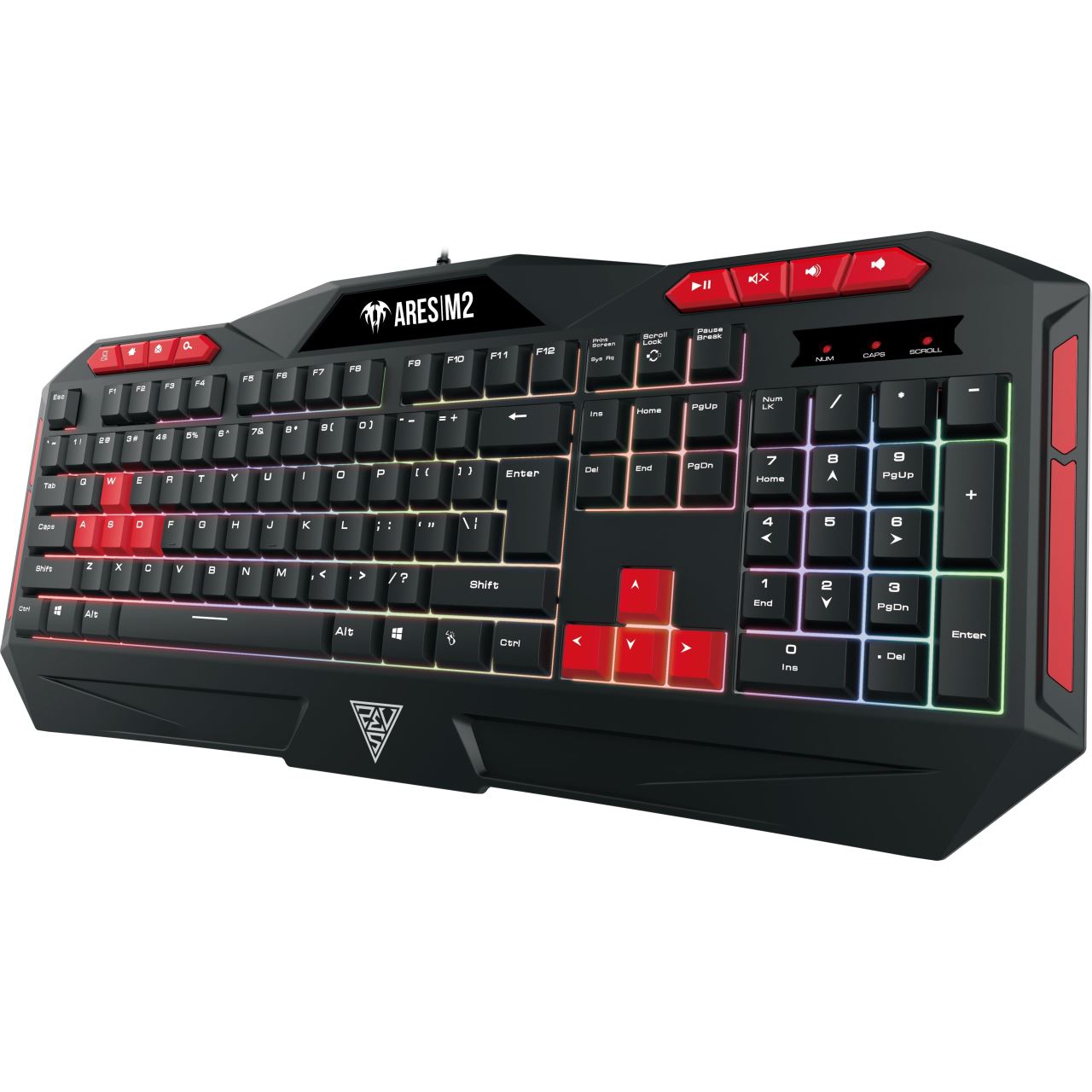 Kit Gaming Gamdias Ares M2 3 In 1 Negru Iluminare RGB Soliton