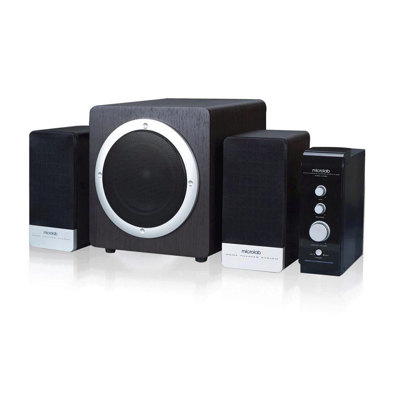 Boxe Microlab H-220 2.1 negre - Soliton